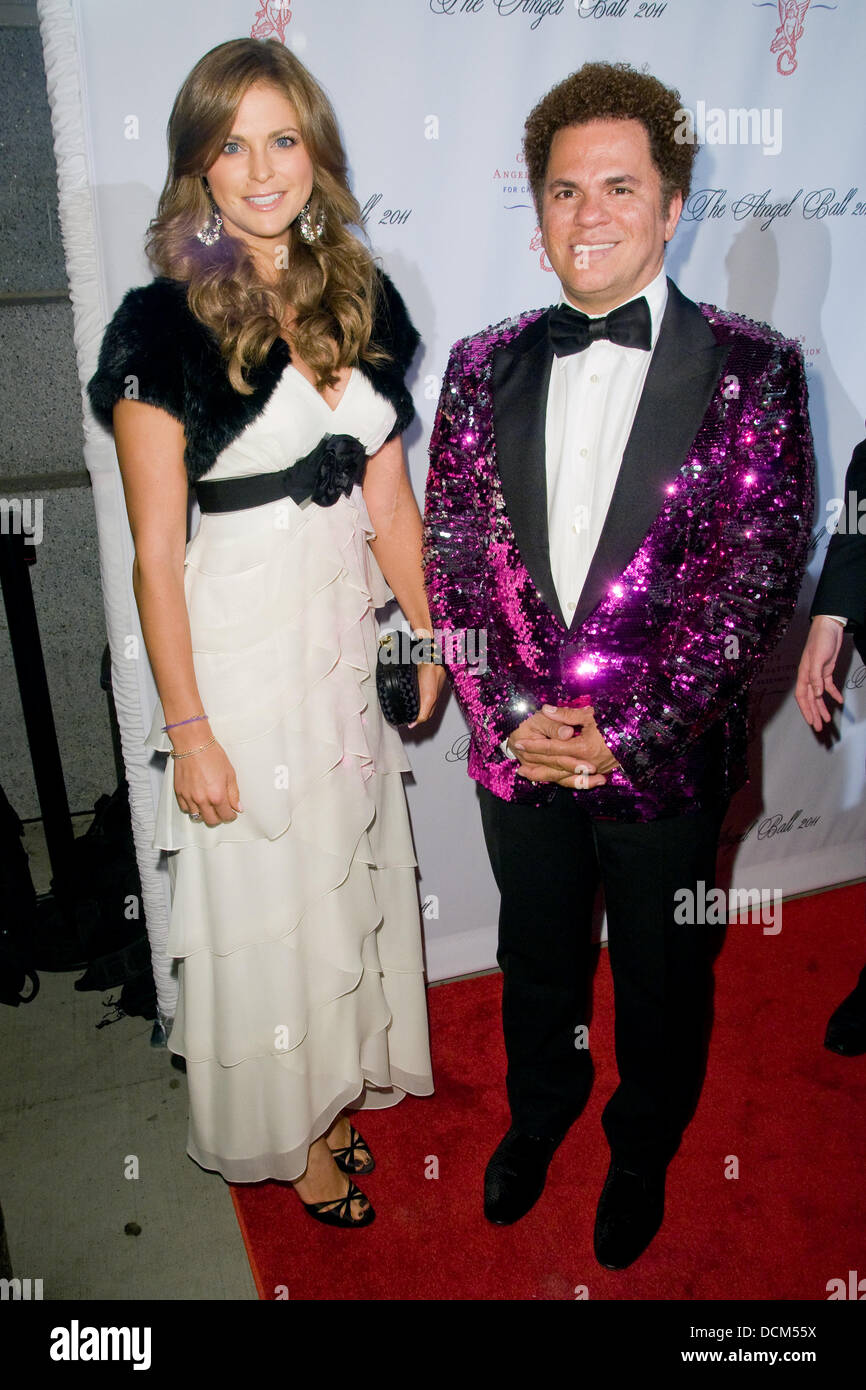 Princess Madeline and Romero Britto 2011 Angel Ball To Benefit ...
