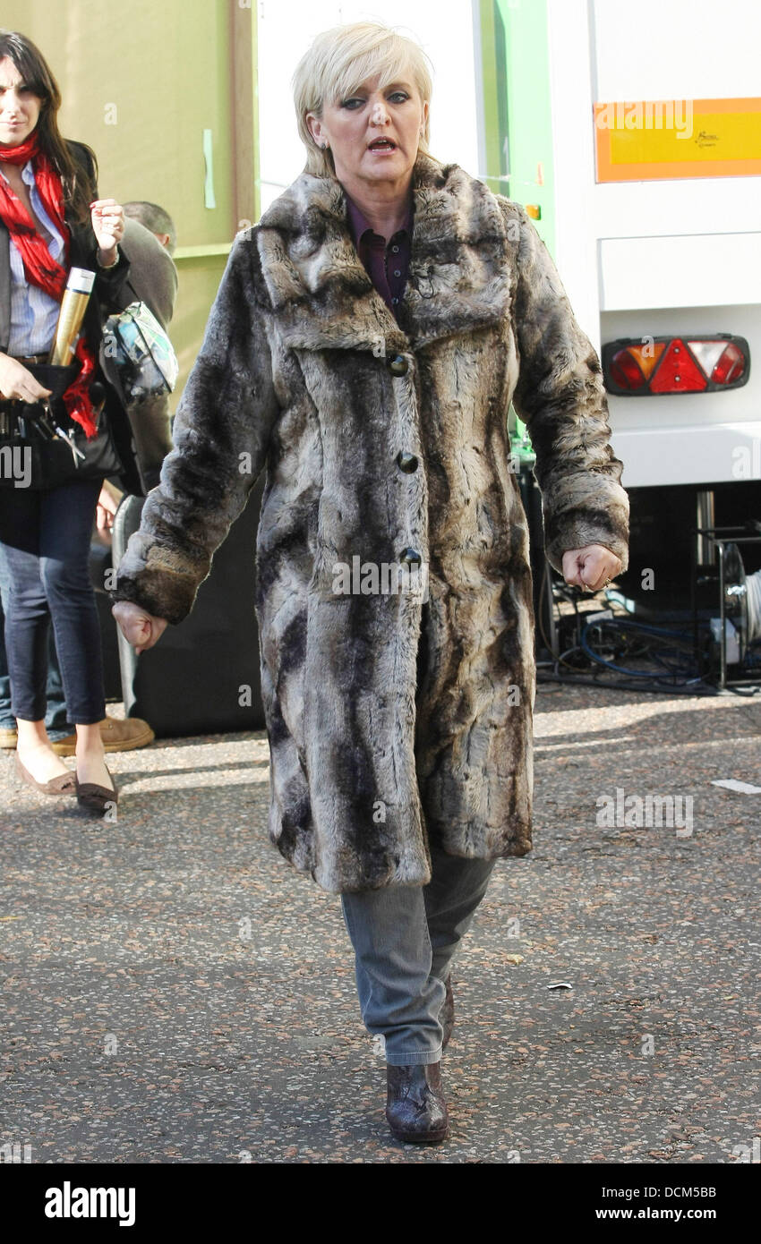 Bernie Nolan outside the ITV studios London, England - 18.10.11 Stock ...