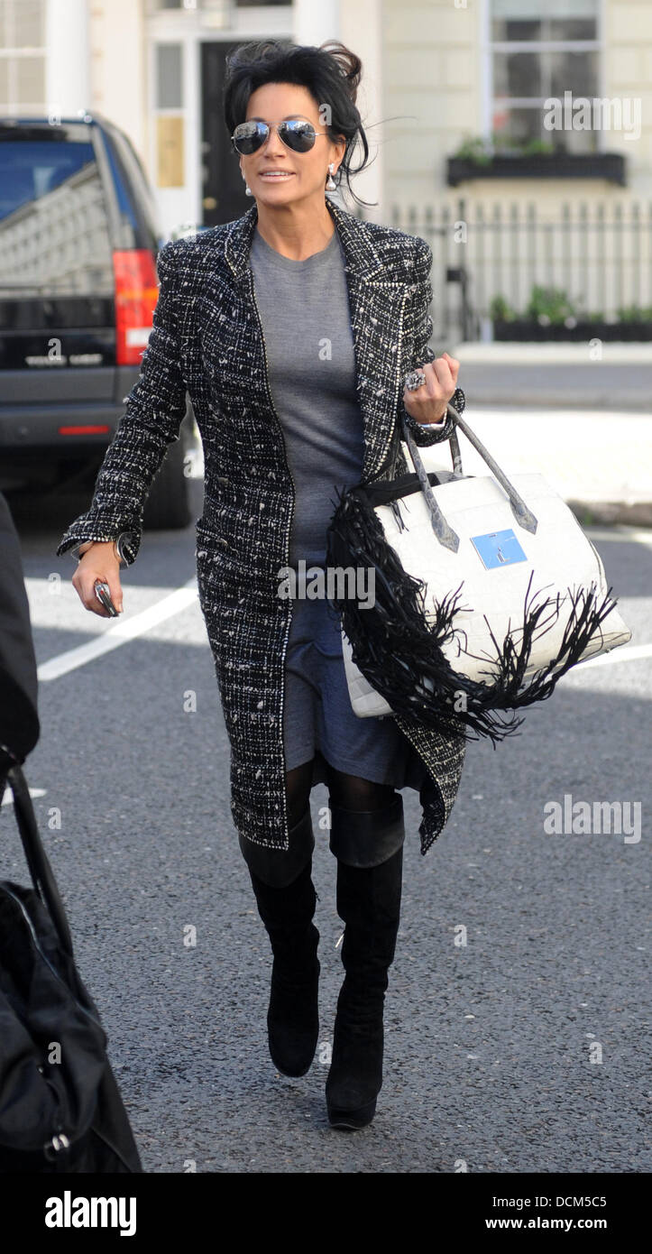 Nancy Dell'Olio out and about in Central London London, England - 18.10 ...