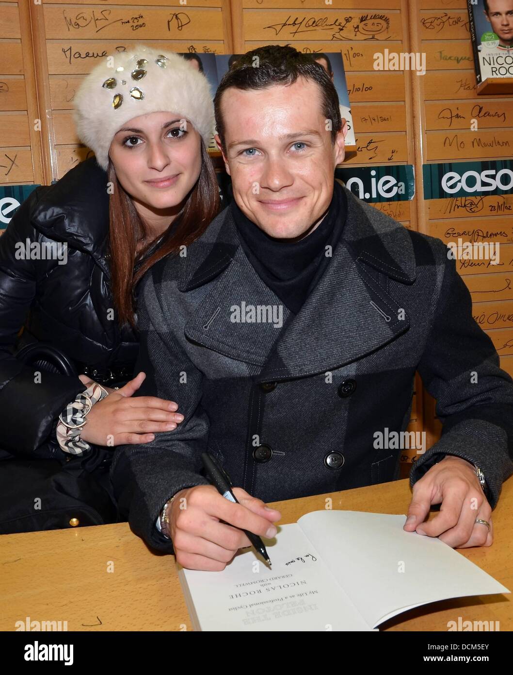 Nicolas Roche and girlfriend Chiara Gemma Professional cycilist Nicolas ...
