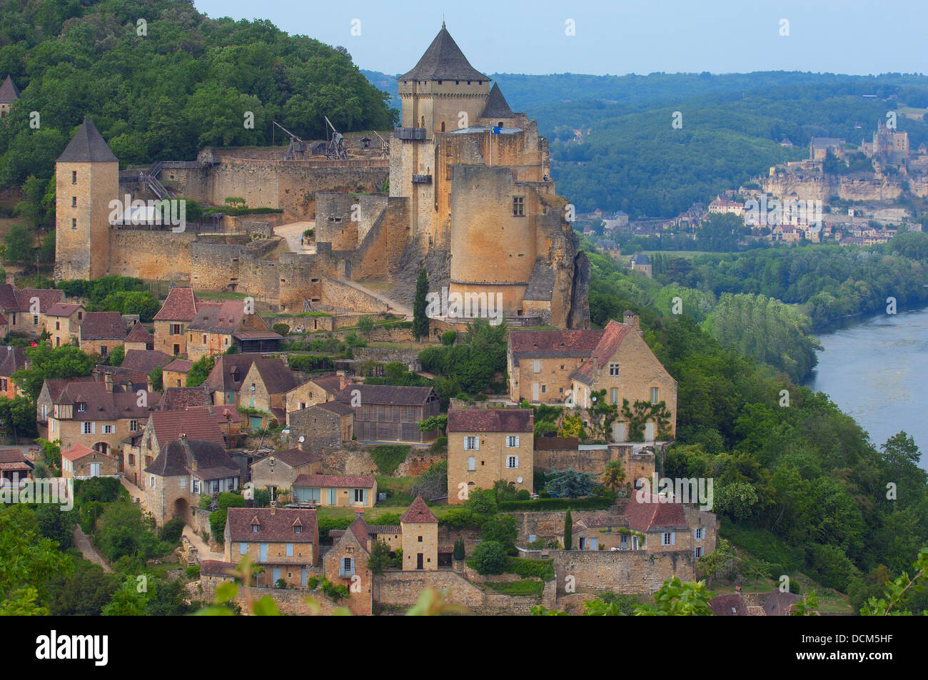 Castelnaud, Castle, Dordogne River, Castelnaud la Chapelle, Perigord ...