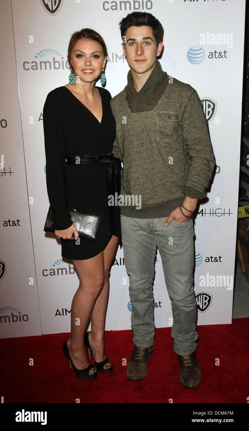 Aimee Teegarden and David Henrie Cambio And Warner Bros. Digital ...