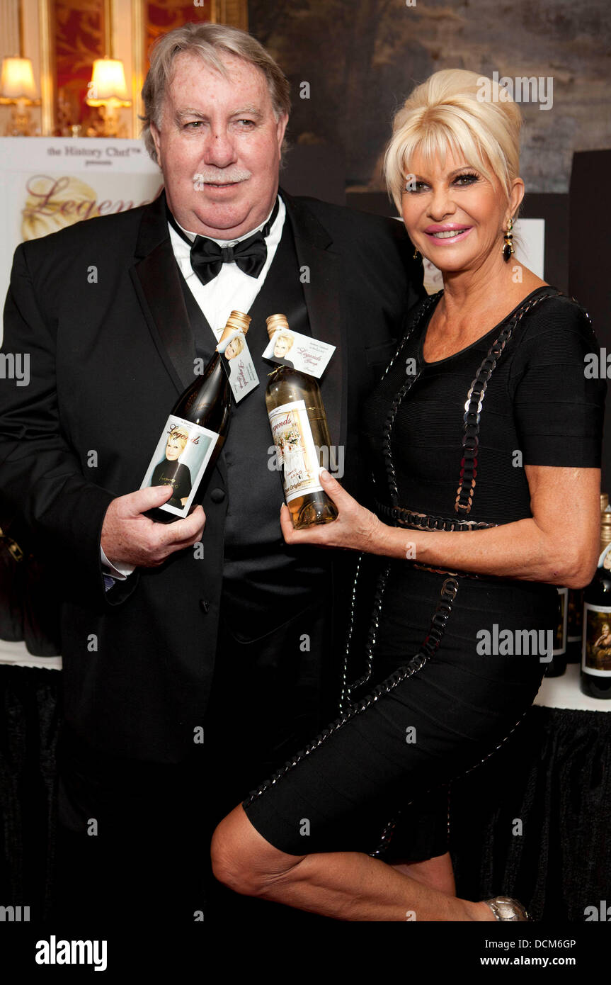 Andrew Caldwell and Ivana Trump Ivana Living Legend Wine Collection ...