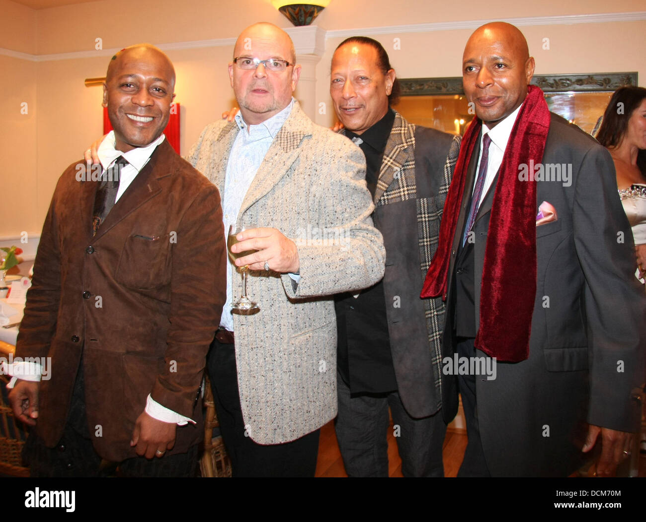 Russell Fraser, James Wild, Peter Straker and Leee John Britain's ...