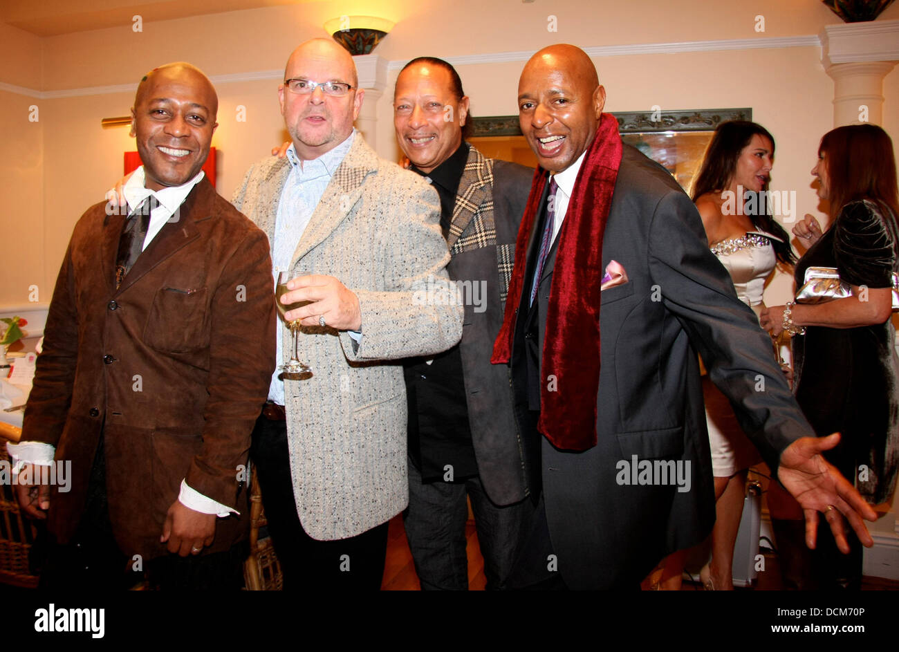 Russell Fraser, James Wild, Peter Straker and Leee John Britain's ...