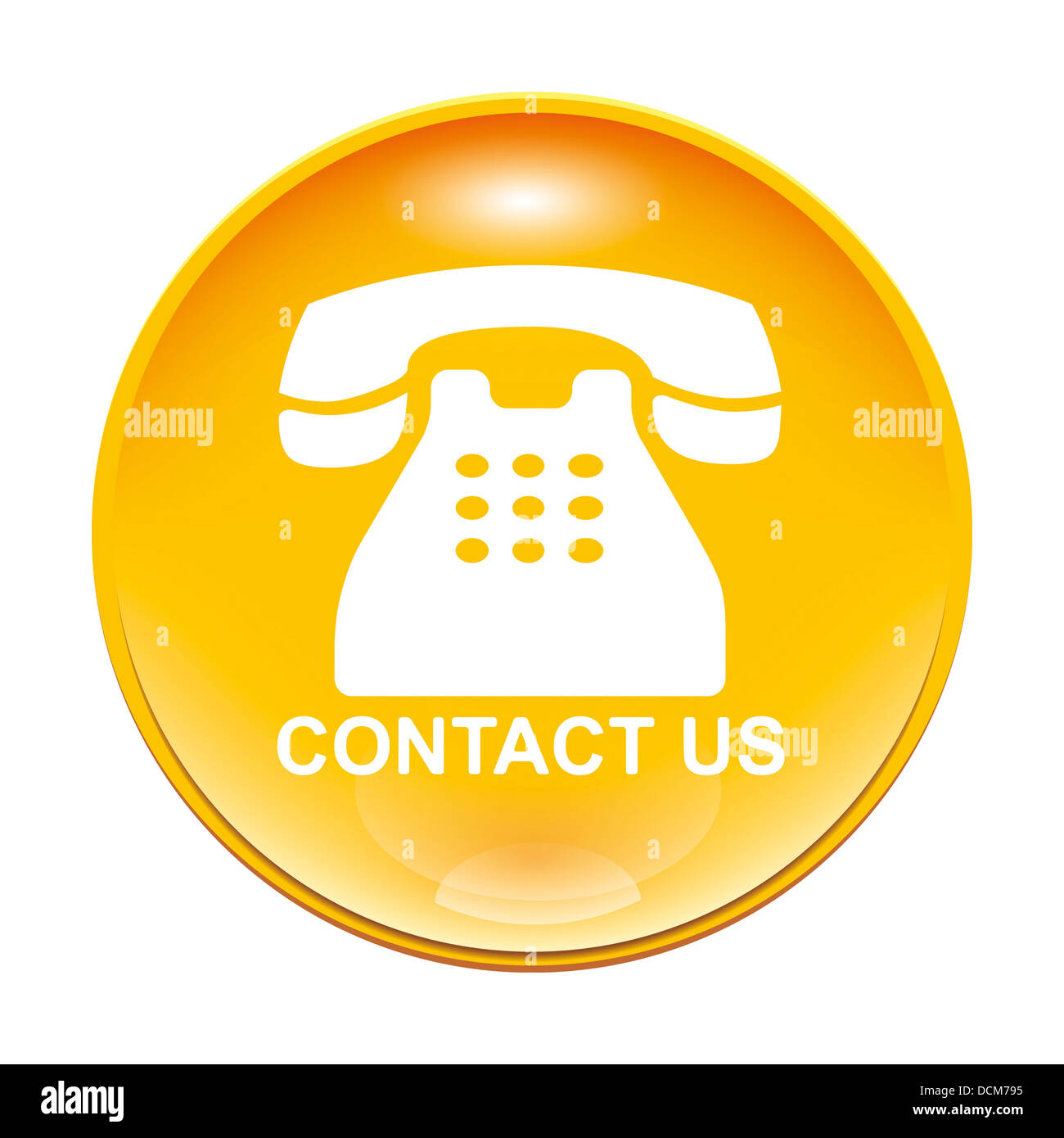 Contact us abstract Cut Out Stock Images & Pictures - Alamy