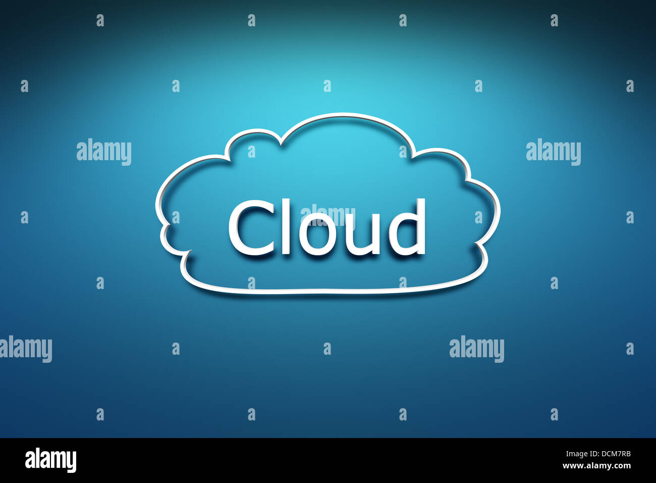 Cloud symbol computer hi-res stock photography and images - Alamy