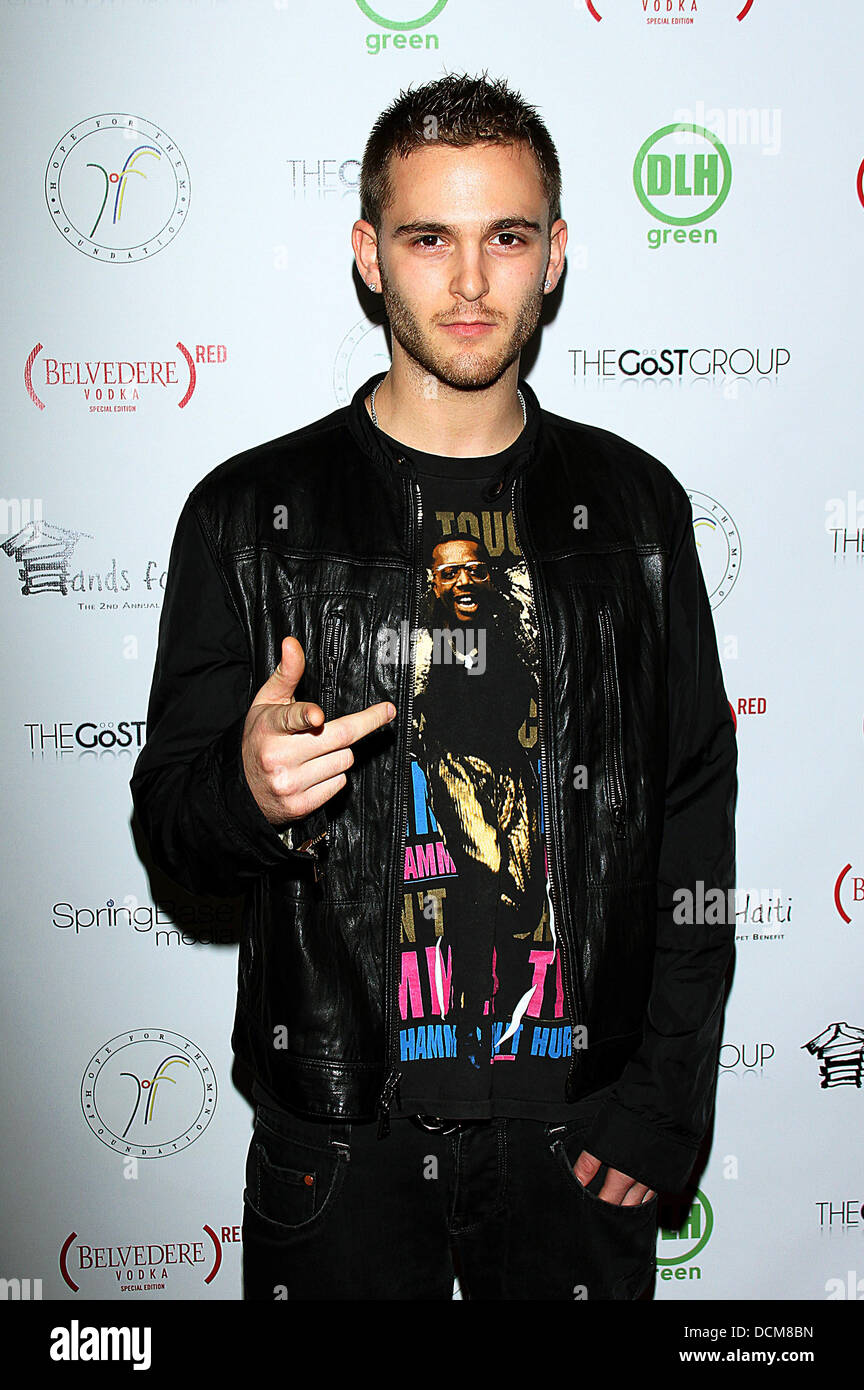 Jared Evan celebrities attend the 'Hands for Haiti' benefit in New York ...