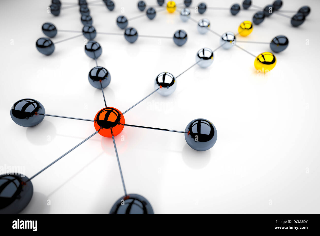 Global business structure of networking hi-res stock photography and ...