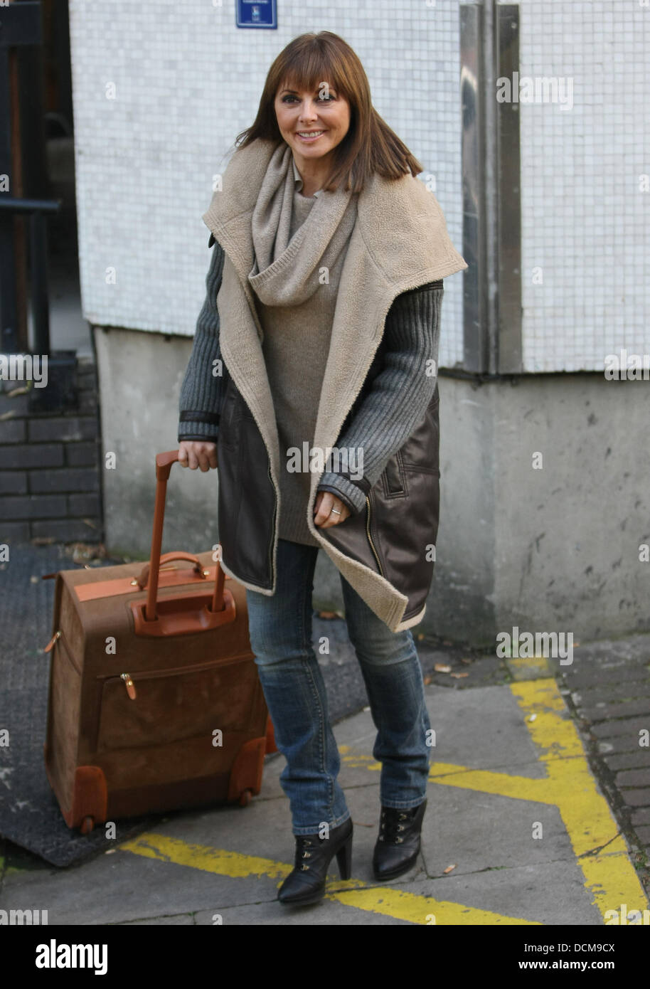 Carol Vorderman at the ITV studios London, England - 20.10.11 Stock ...