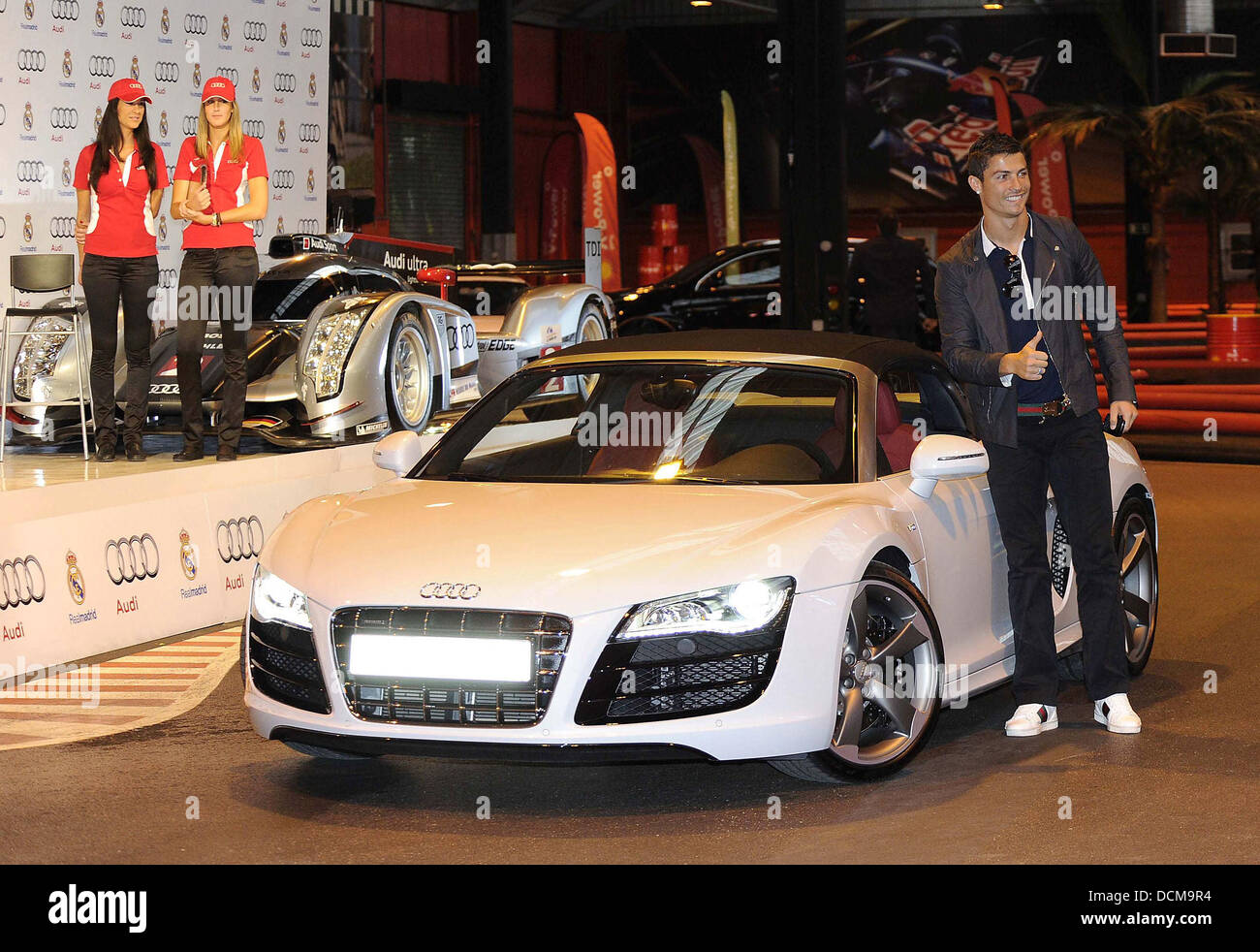 Cristiano Ronaldo, Real Madrid players participate in a kart race at ...