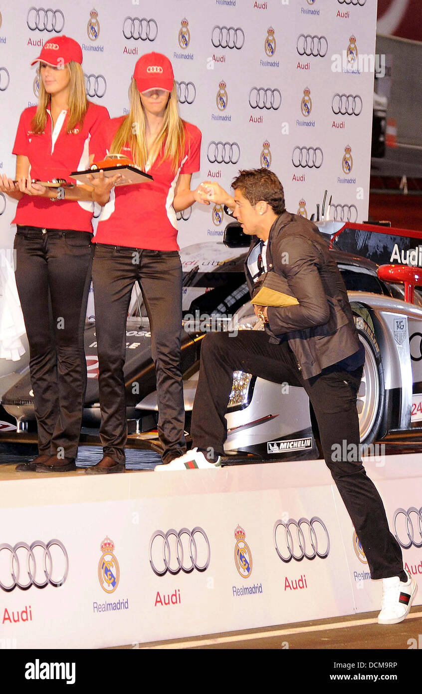 Cristiano Ronaldo, Real Madrid players participate in a kart race at ...