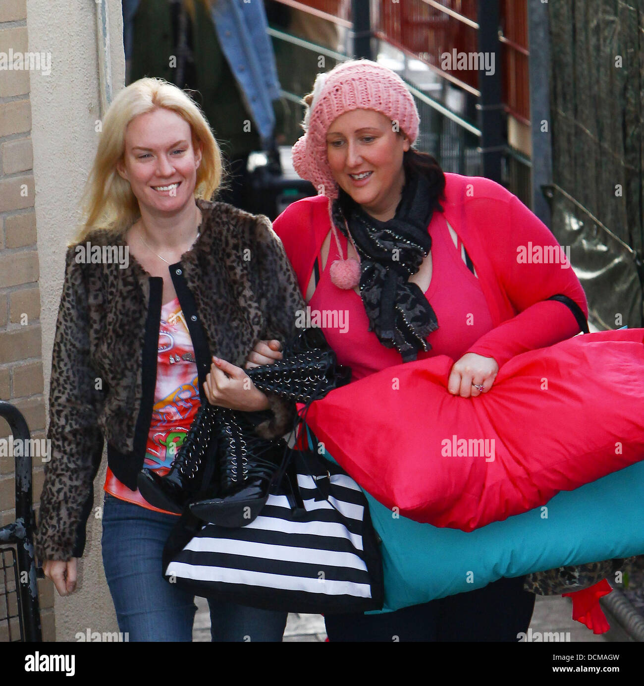 Kitty brucknell at the x factor studios london hi-res stock photography ...