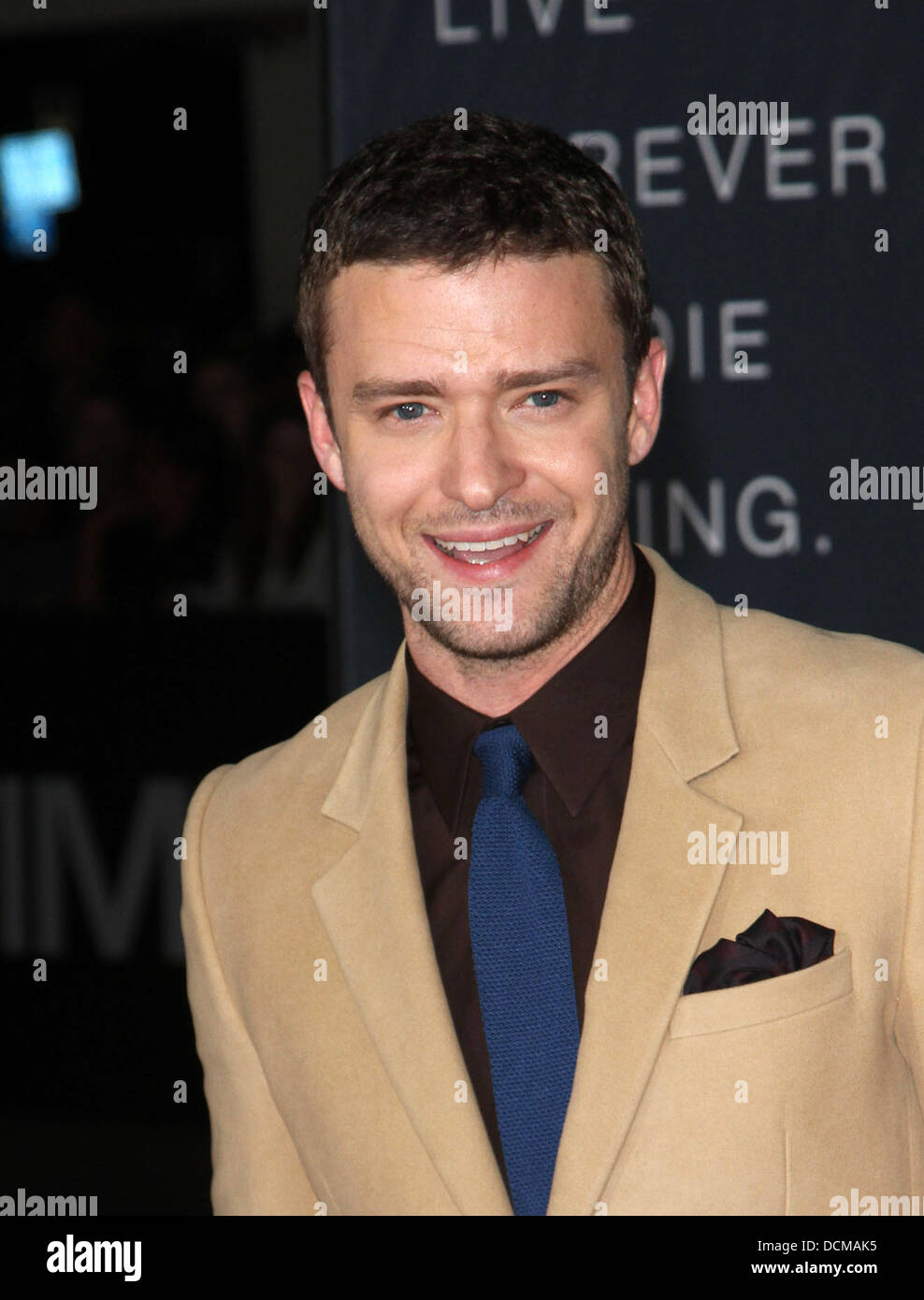 Justin Timberlake The Premiere of 'In Time' held at Regency Village ...