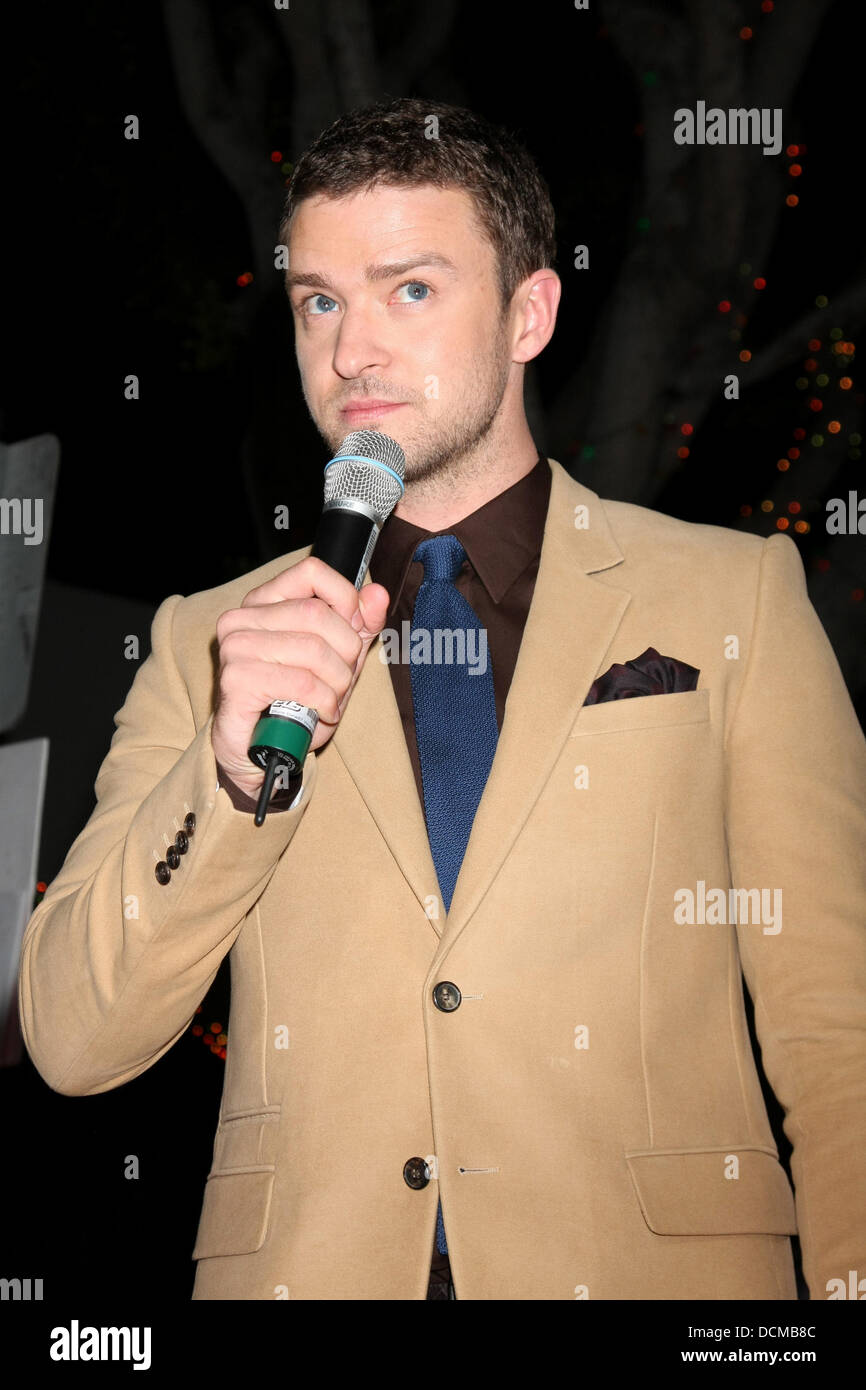 Justin Timberlake The Premiere of 'In Time' held at Regency Village ...