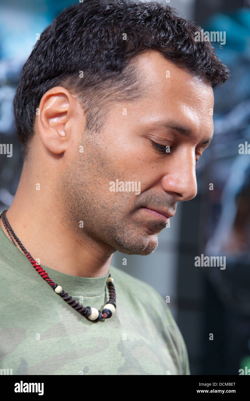 The actor Cas Anvar at a game signing computer xbox ps3 gaming event ...
