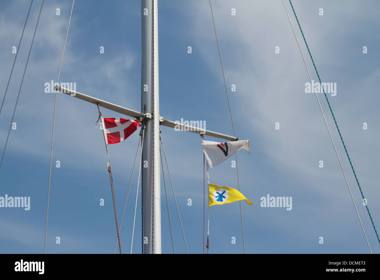 Faaborg harbor - Denmark Stock Photo - Alamy