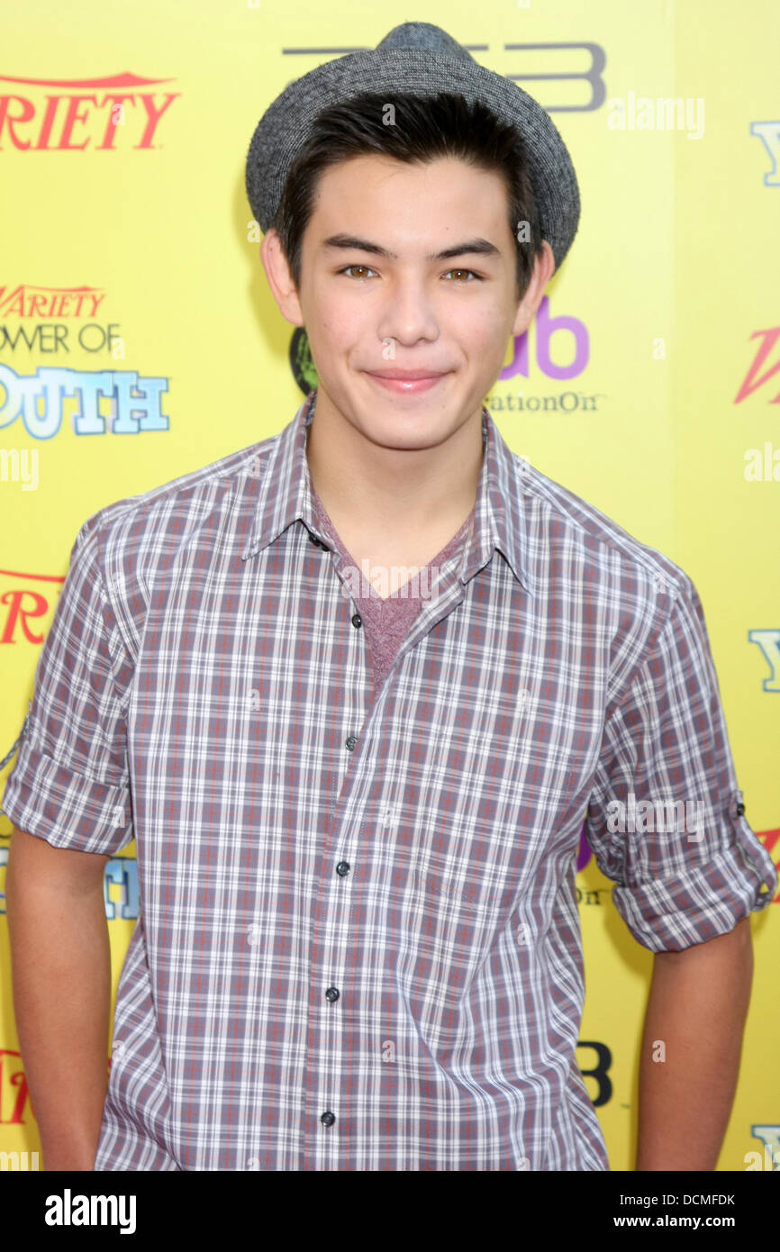 Ryan Potter Variety's 5th Annual Power of Youth Event held at Paramount ...