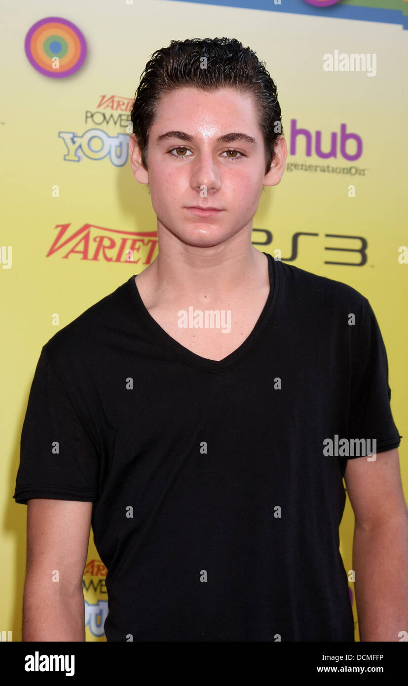 Dominic Scott Kay Variety's 5th Annual Power of Youth Event held at ...