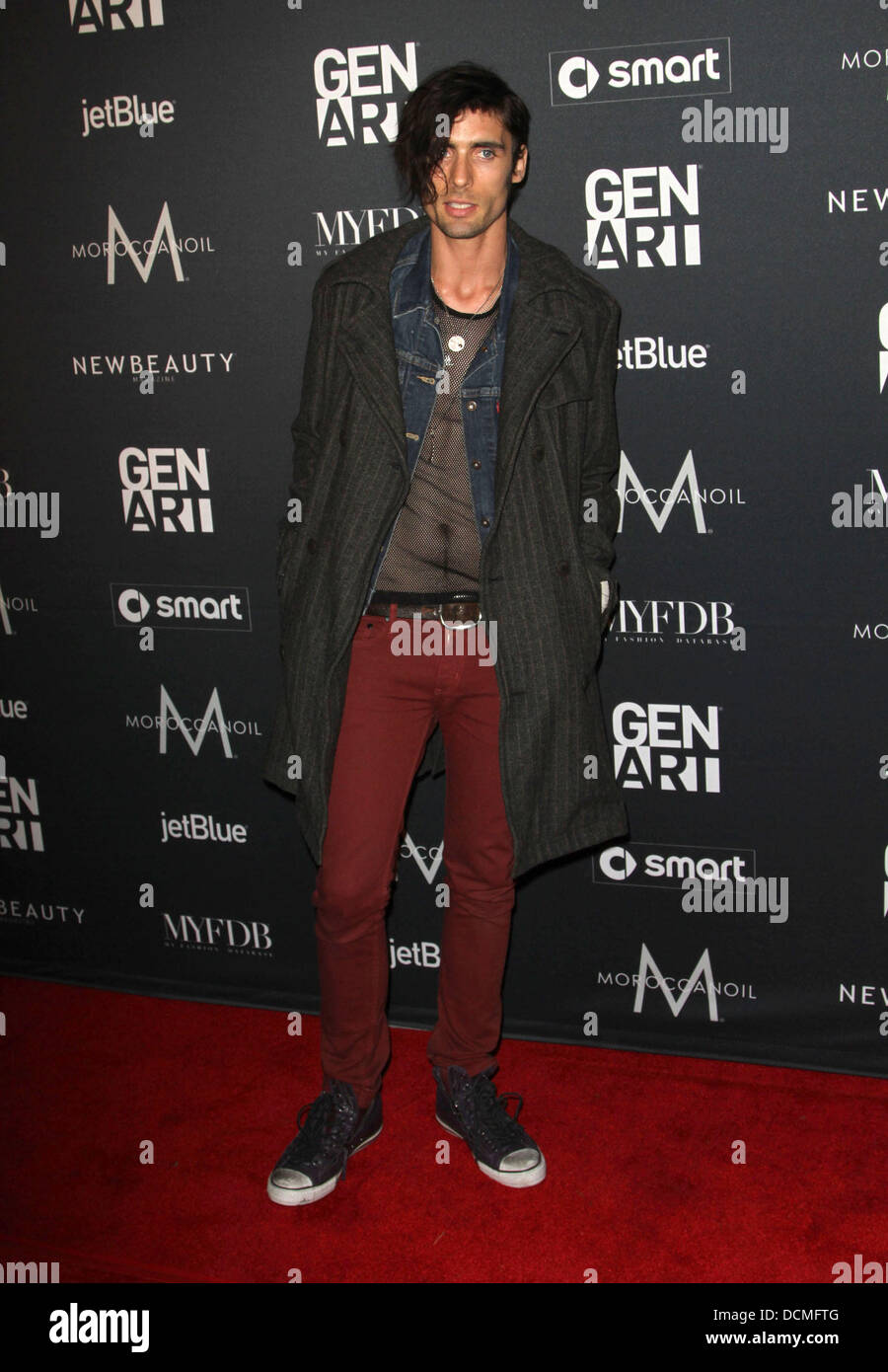 Tyson Ritter Gen Art Fresh Faces In Fashion LA held at Vibiana ...