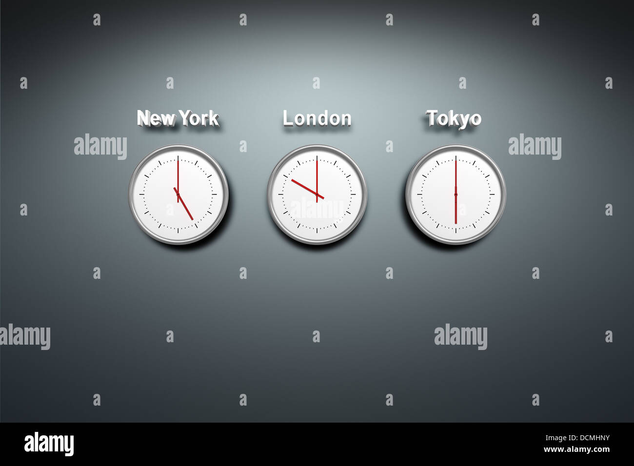 World clock airport hi-res stock photography and images - Alamy