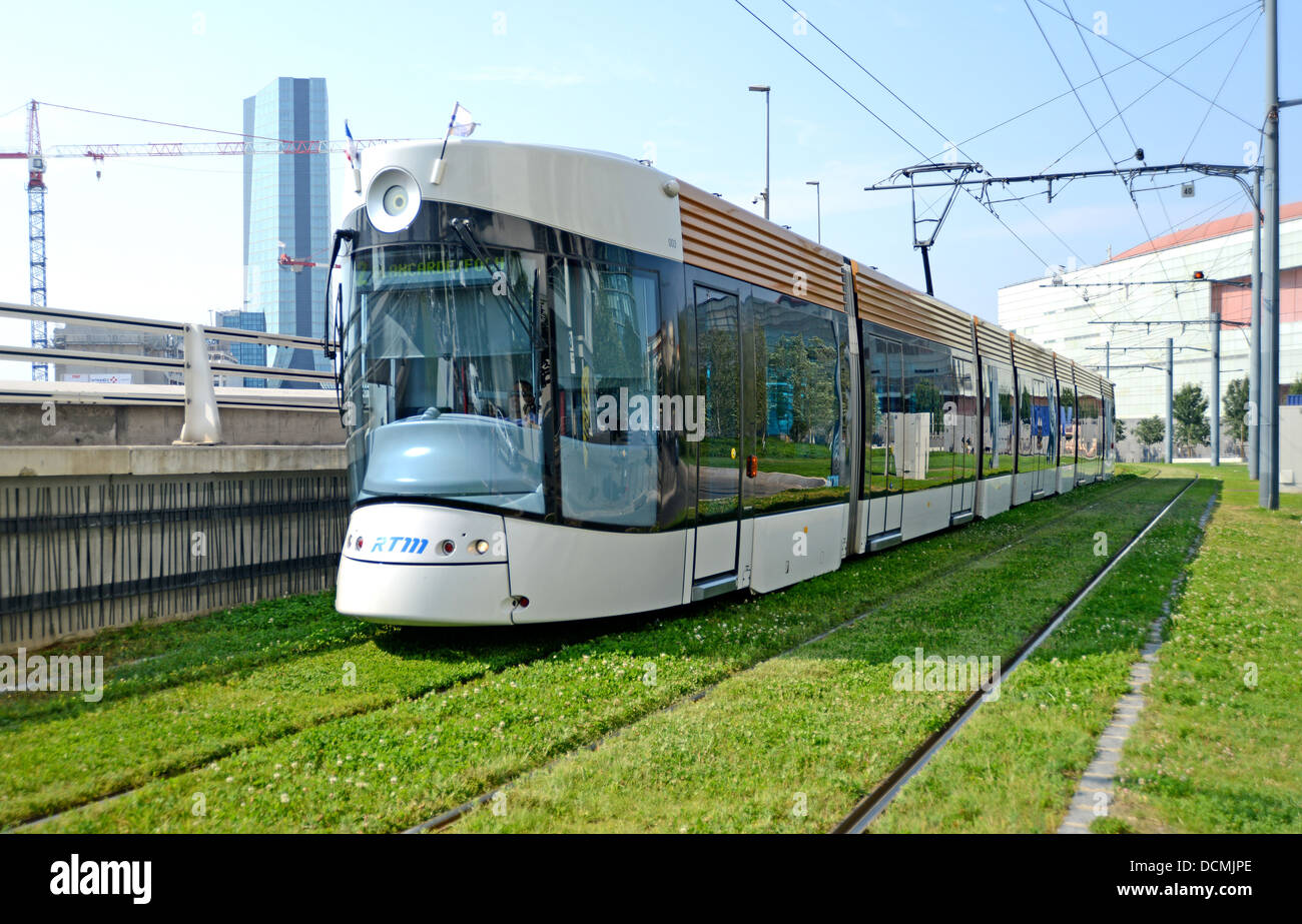 Tramway RTM Marseille Bouche-du-Rhone Cote d'Azur France Stock Photo ...