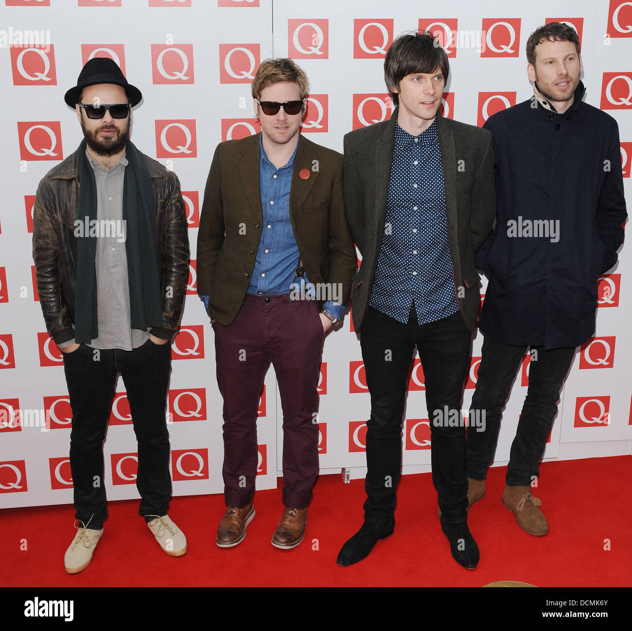 Nick Baines, Ricky Wilson, Nick Hodgson and Simon Rix of the Kaiser ...