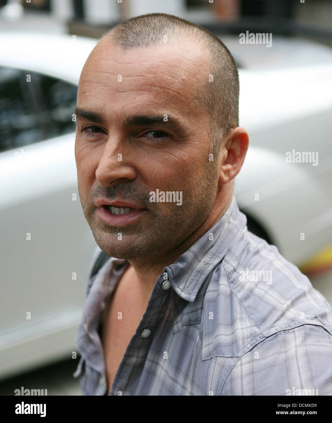 Louie Spence Outside The Itv Studios London High Resolution Stock ...