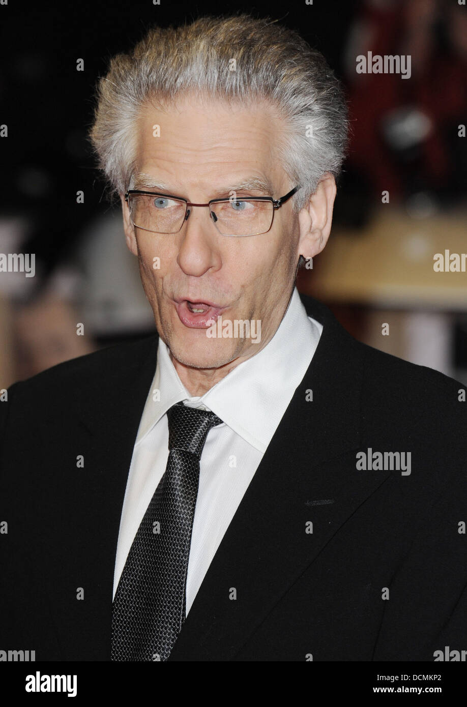 David Cronenberg at the premiere of A dangerous method at BFI London ...