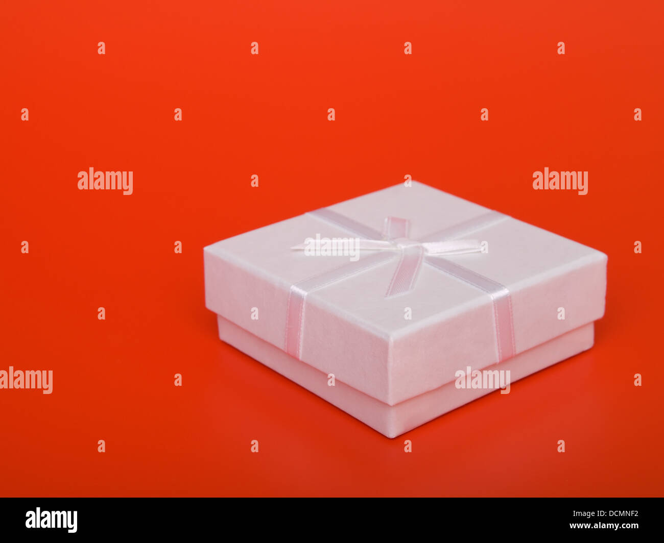 gift box with ribbons Stock Photo - Alamy