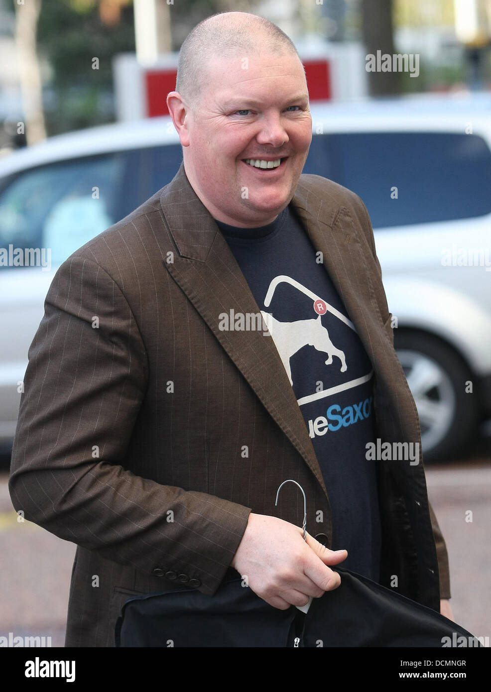 Dominic Brunt outside the ITV studios London, England - 25.10.11 Stock ...