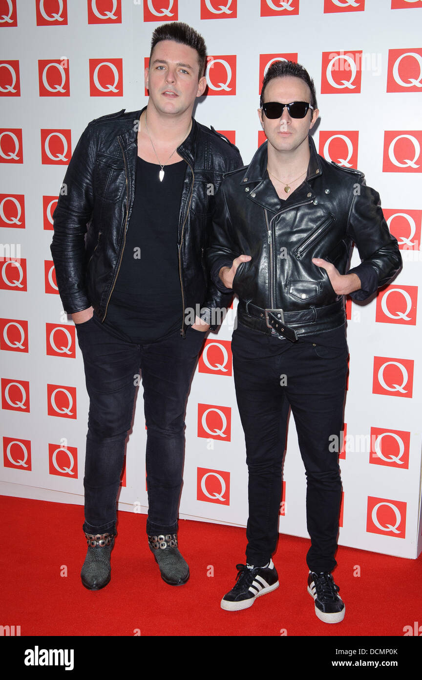 Rab Allan and James Allan of Glasvegas The Q Awards 2011 held at ...