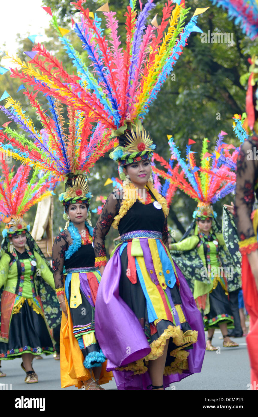 Culture carnival parade in jakarta hi-res stock photography and images ...