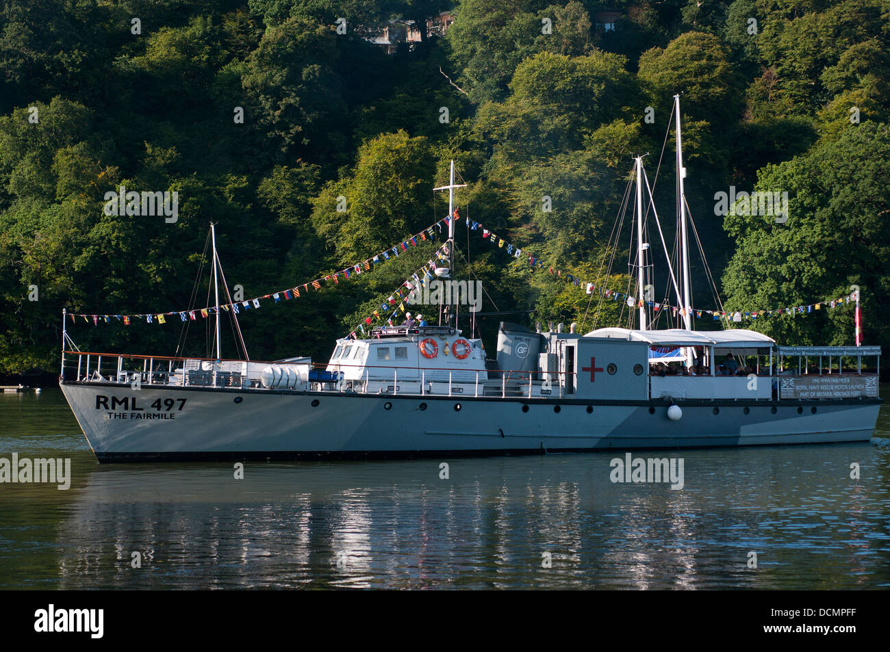 WWII Heritage Ship Fairmile. Cruises the beautiful River Dart from ...