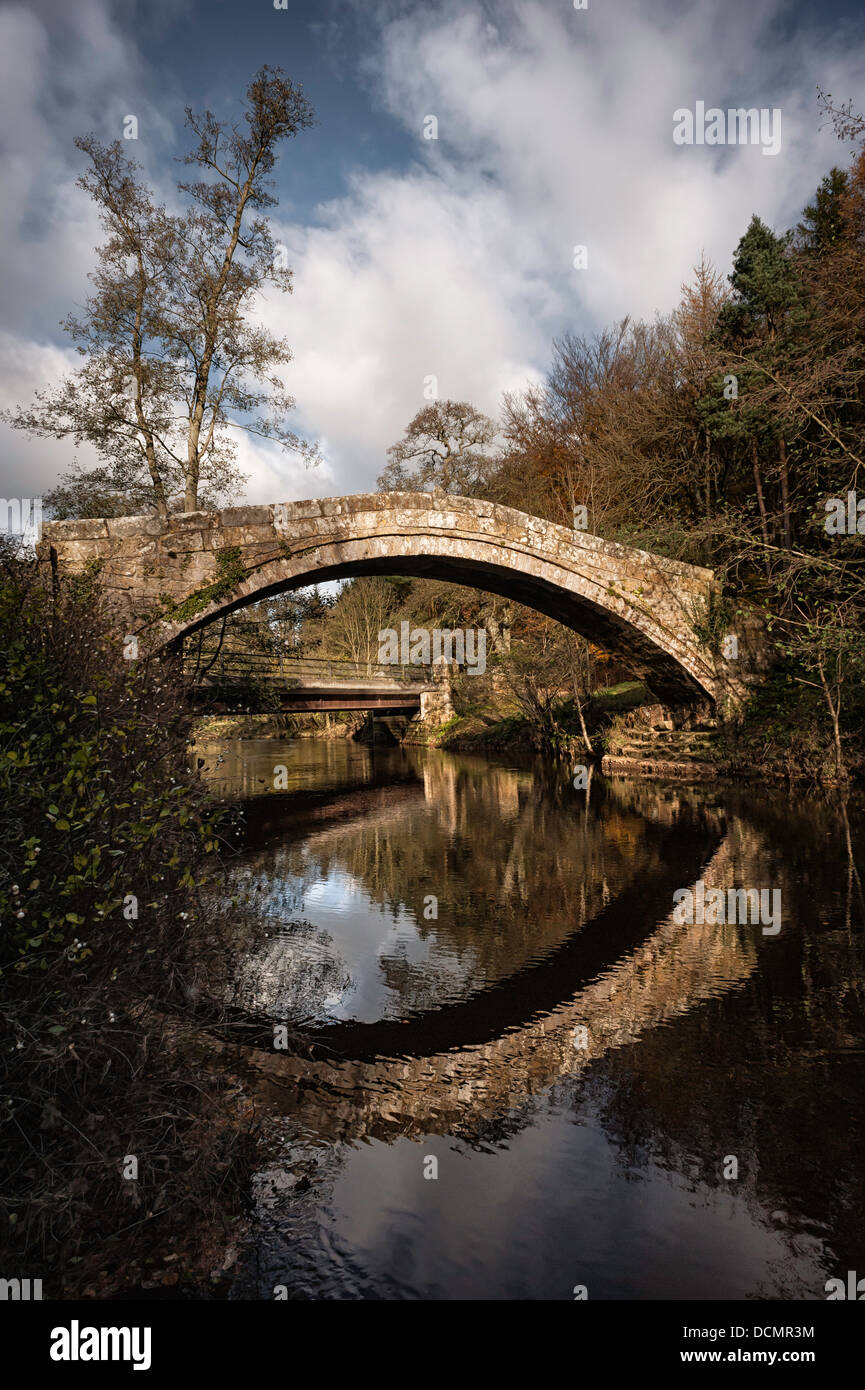 Beggar's Bridge, North York Moors, Glaisdale, Yorkshire, UK Stock Photo ...