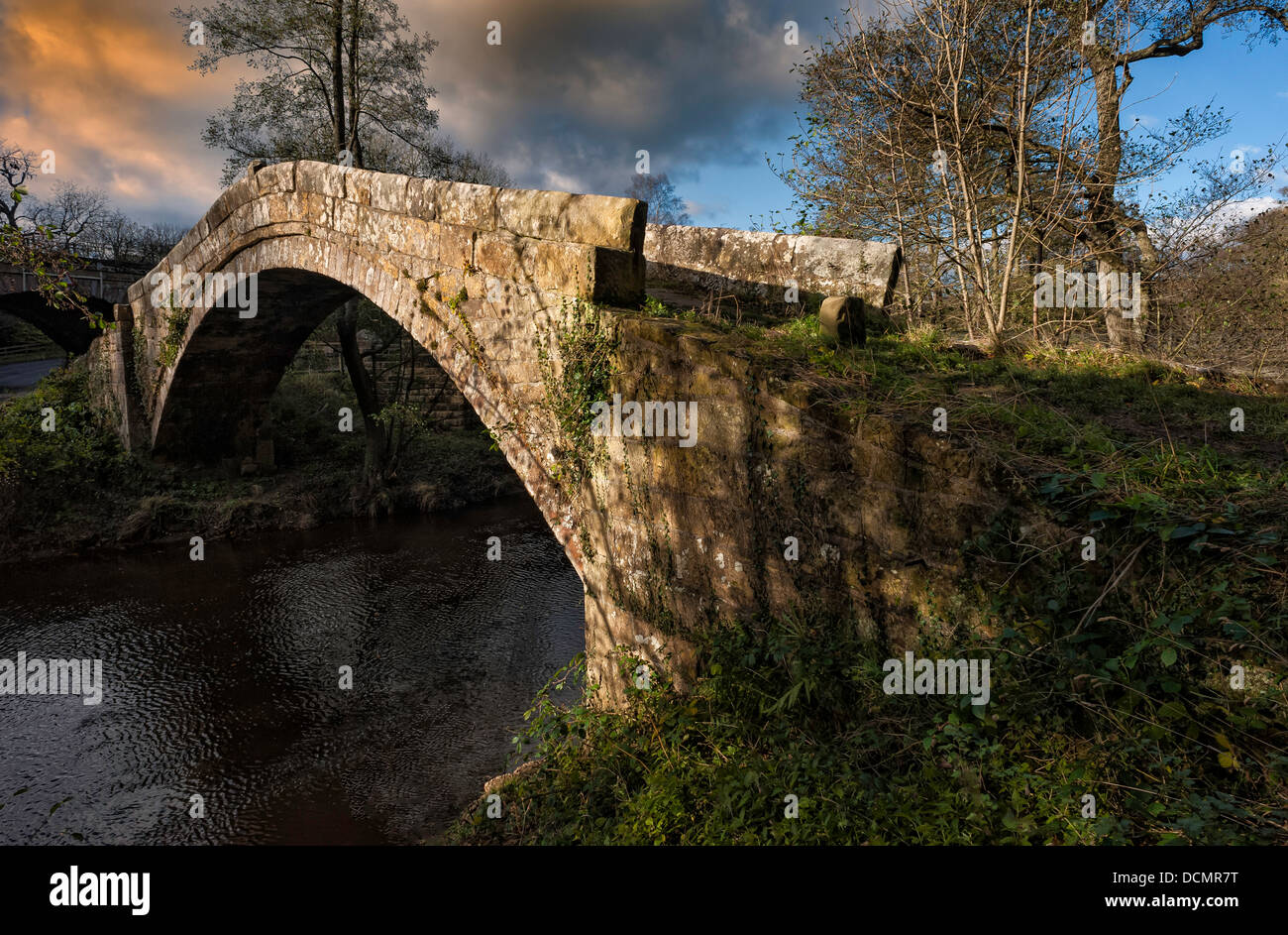 Beggar's Bridge, North York Moors, Glaisdale, Yorkshire, UK Stock Photo ...
