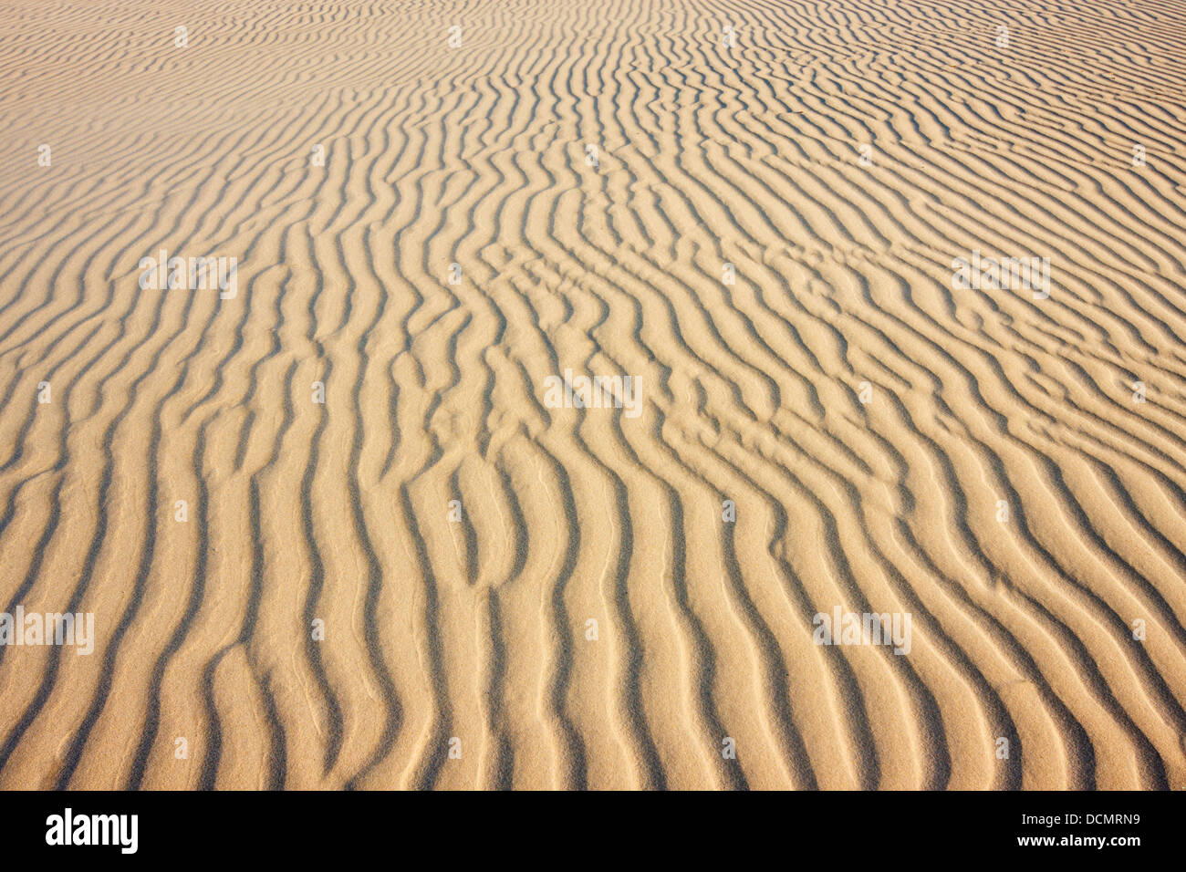 Ripples in the sand of a beach Stock Photo - Alamy