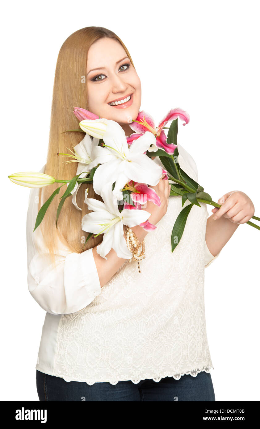 Positive xxl overweight woman hi-res stock photography and images - Alamy