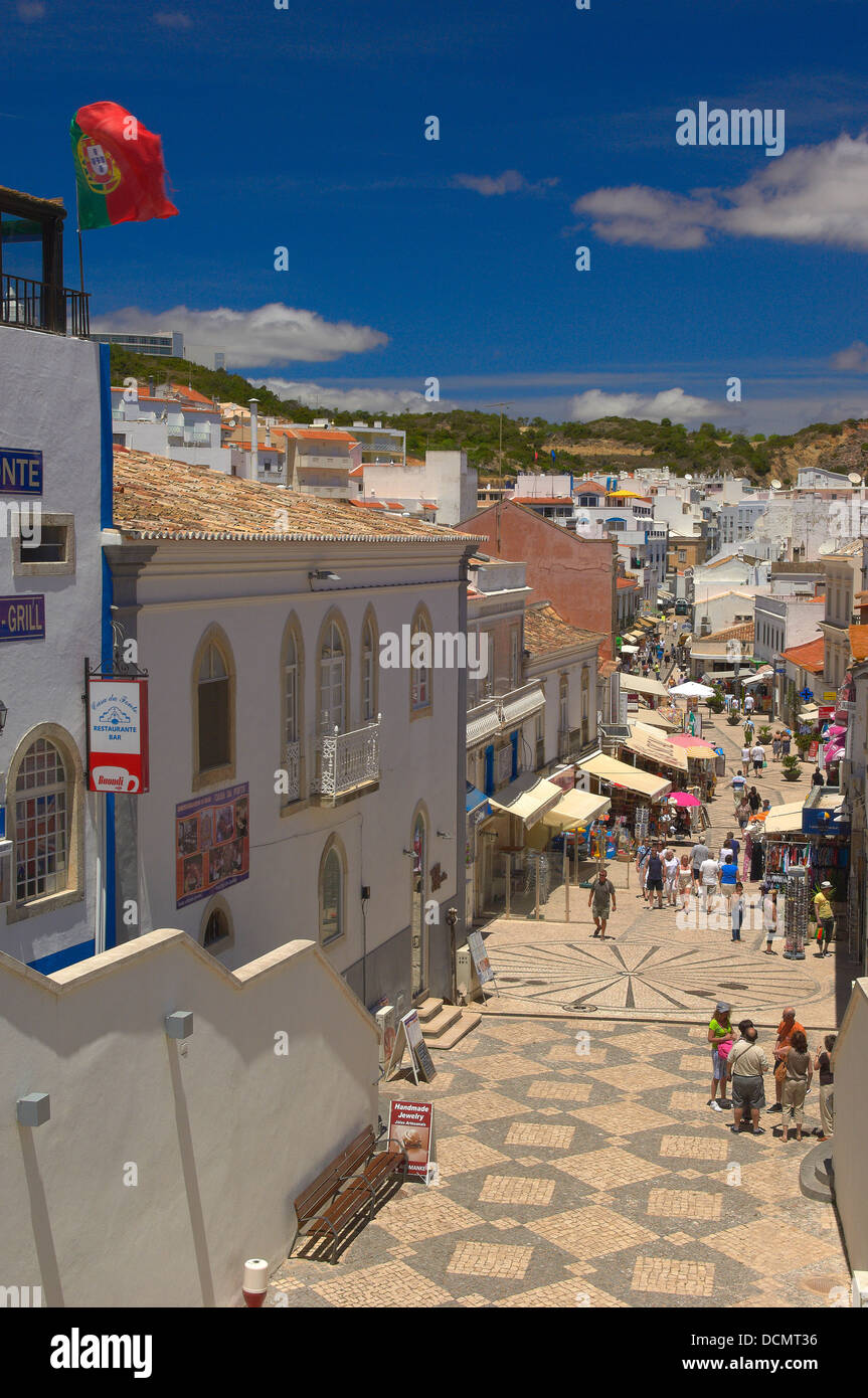 Albufeira, Old Town, Algarve, Portugal, Europe Stock Photo - Alamy