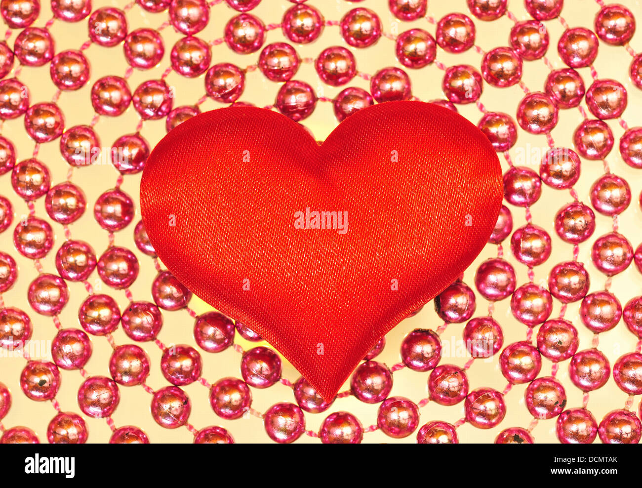 Silk heart hi-res stock photography and images - Alamy