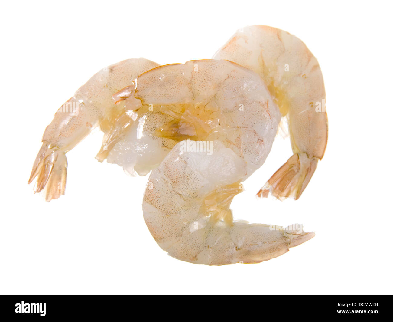 Closeup of whole raw prawns in shells without head Stock Photo - Alamy