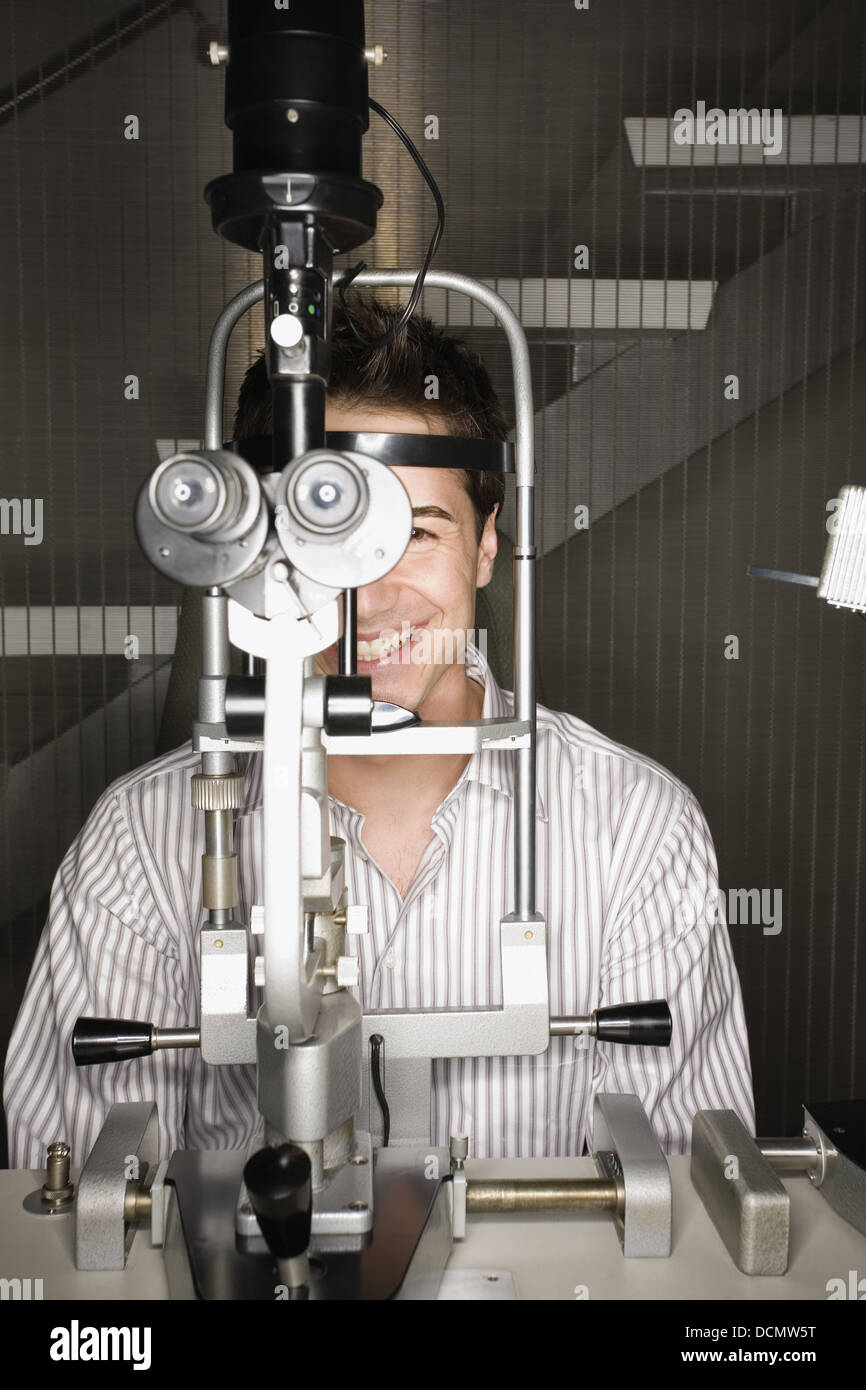 Myopic patient hi-res stock photography and images - Alamy