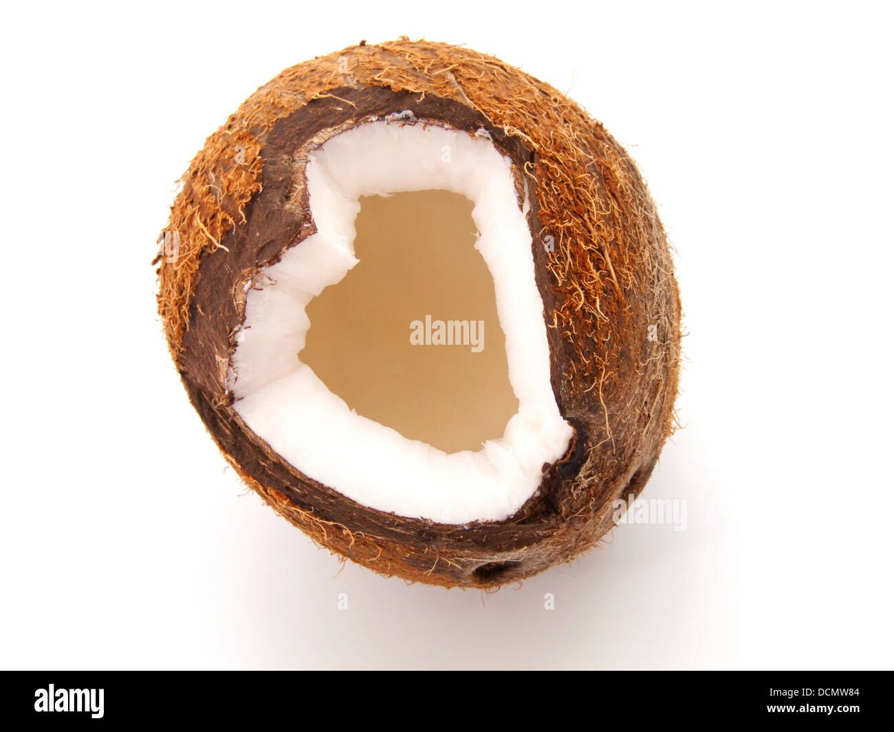 Coconut open with milk hi-res stock photography and images - Alamy