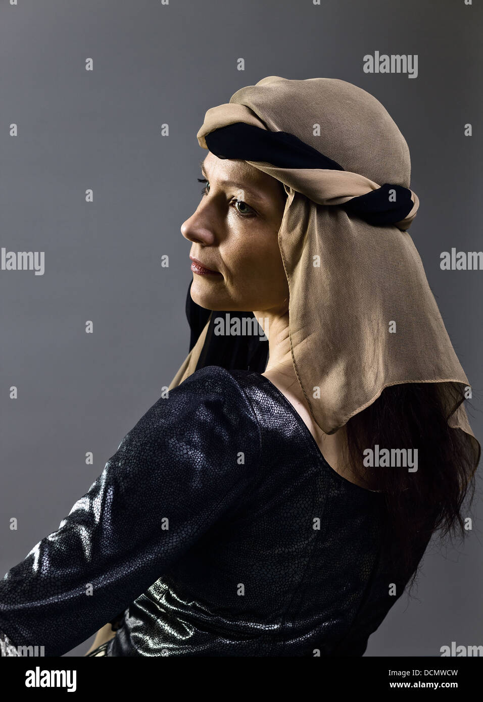 Renaissance woman portrait hi-res stock photography and images - Alamy