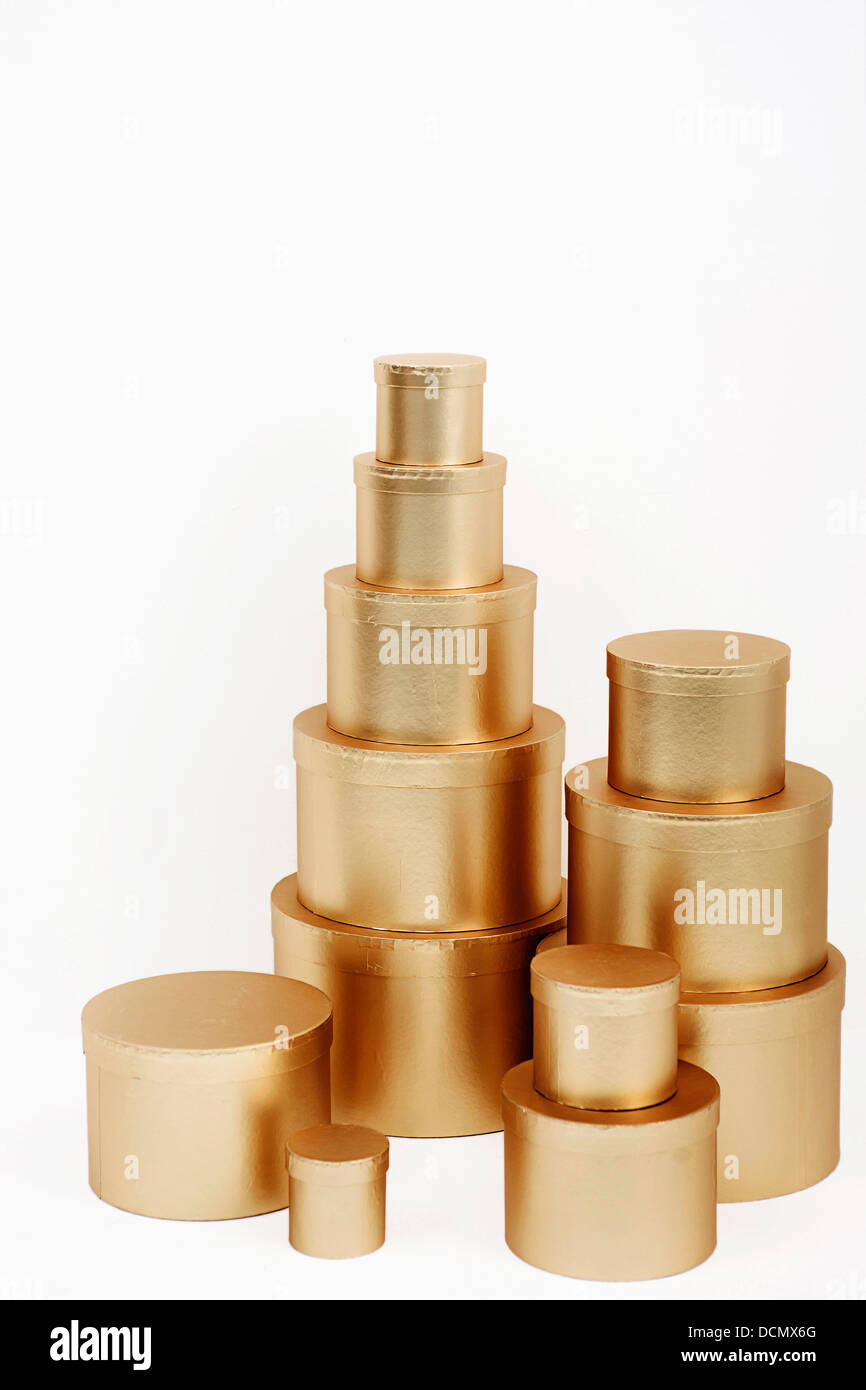 Box piles Cut Out Stock Images & Pictures - Alamy