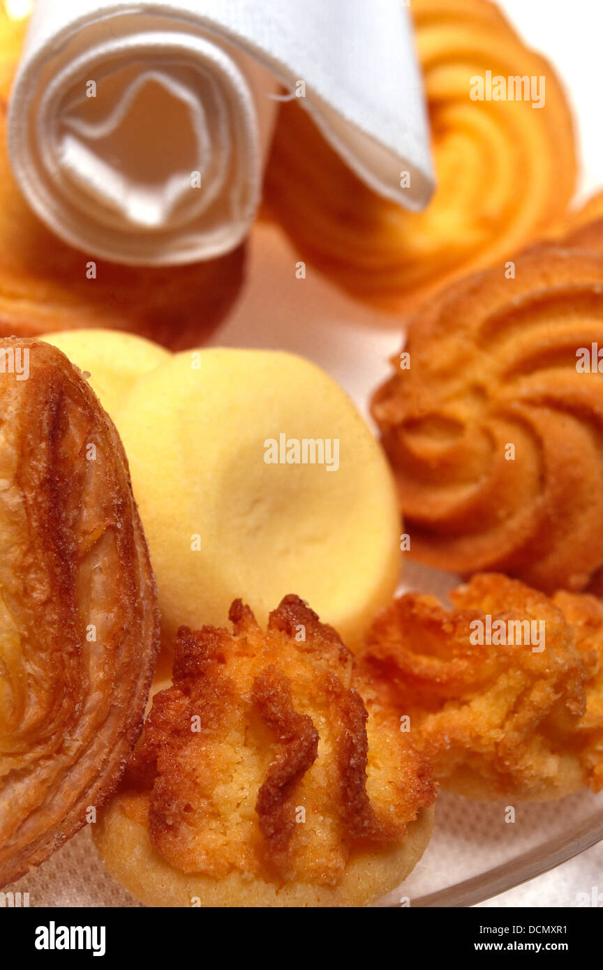 assortment of tea pastry Stock Photo - Alamy