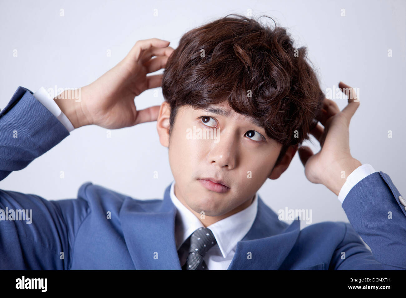 a man looking confused Stock Photo - Alamy