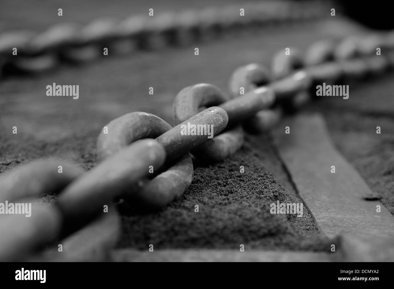 Chain of order Black and White Stock Photos & Images - Alamy
