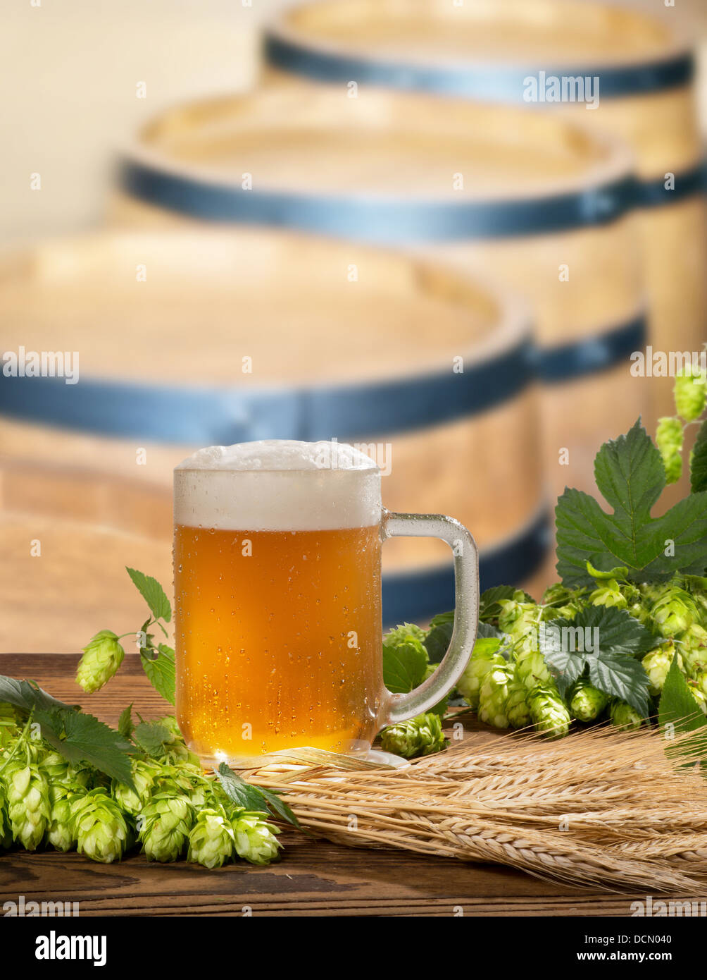 Draft beer barrels hi-res stock photography and images - Alamy