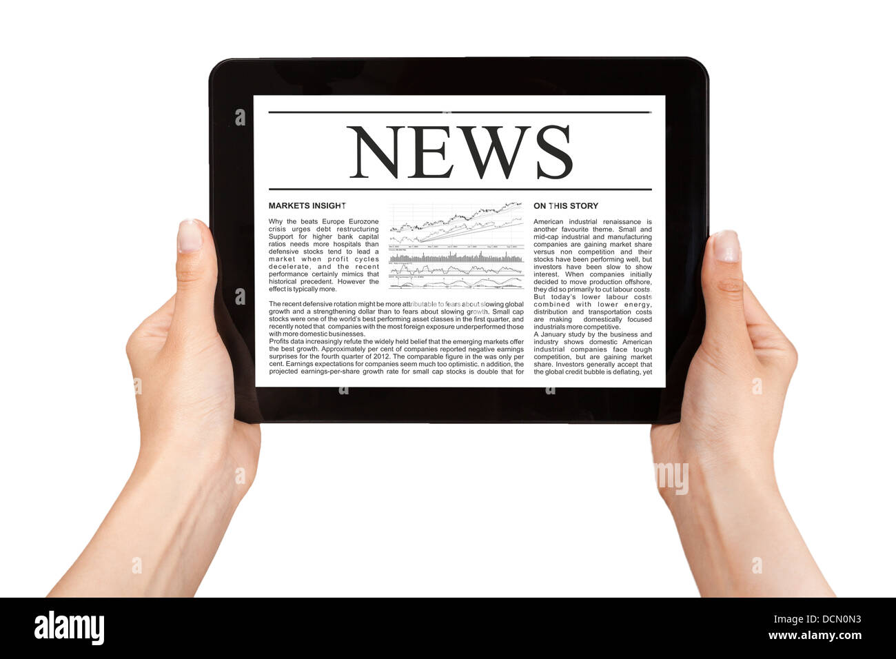 News visual hi-res stock photography and images - Alamy